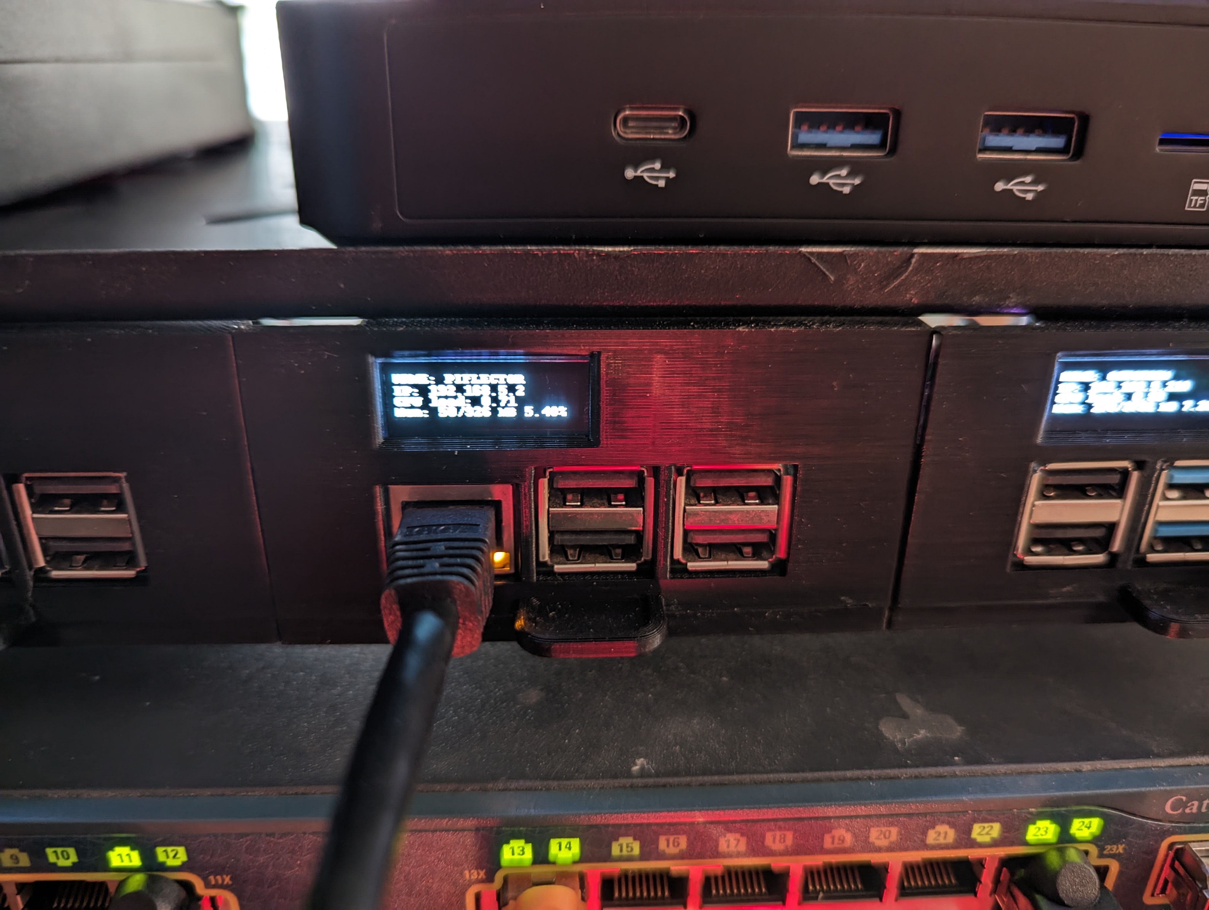 Raspberry Pi 1U Rack Mount by George | Download free STL model ...