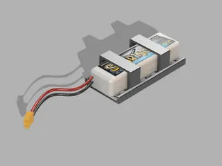 Rack Lipo / Lipo Tray by Specter_03 | Download free STL model ...