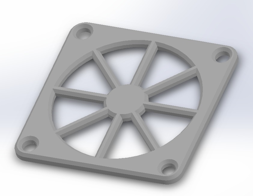 Fan protection 30mm by Specter_03 | Download free STL model ...
