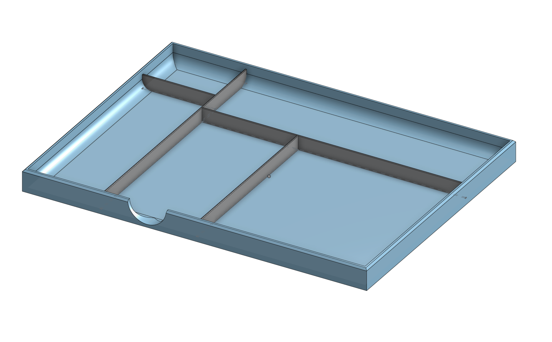 EDC catch all tray insert by PORT CITY ENGINEERING | Download free STL ...