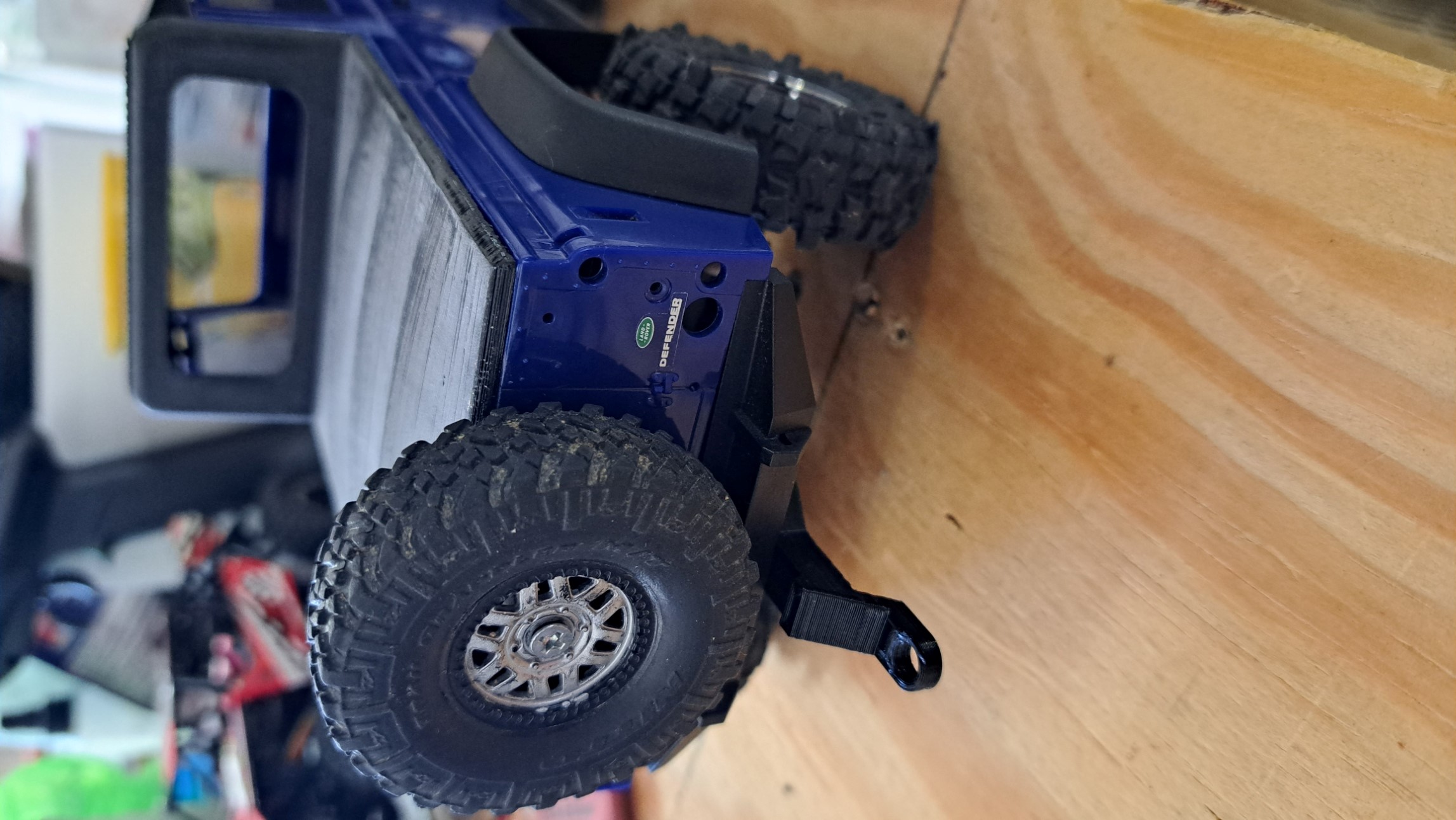 Traaxas TRX4M Trailer Hitch by scochrane17 | Download free STL model ...