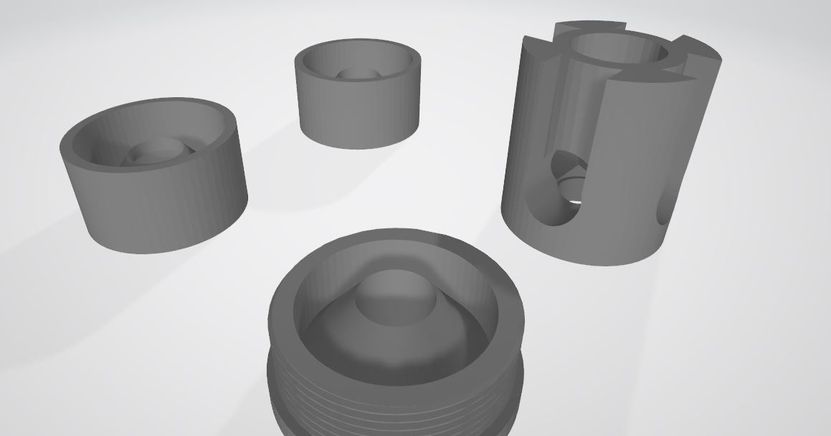 Air Venturi Avenger internal baffle cone strip stack por Juan Pablo ...