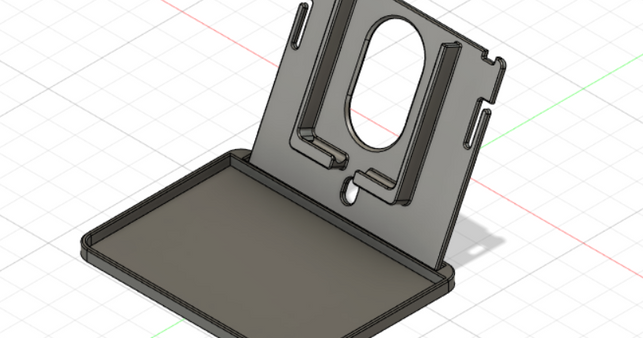 Charge station with tray by 3dprintingeek | Download free STL model ...