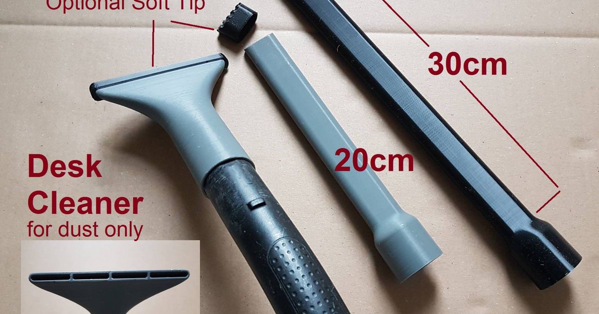 Vacuum cleaner adapter Remixed by Poli27 - MakerWorld