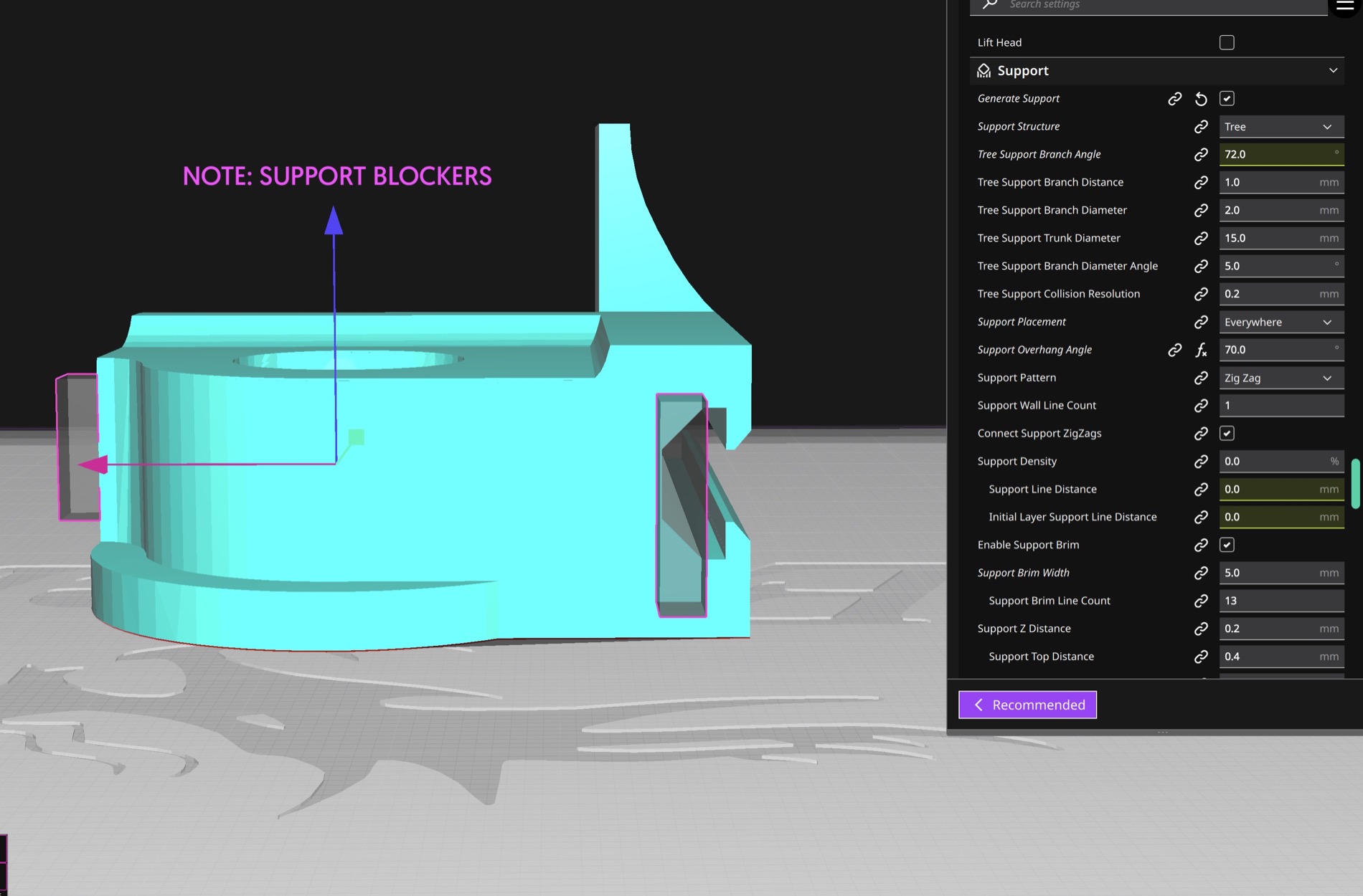 Right Side Z-Stabilizer with Cable Guide for Dual-Z Ender 3 by Polly ...