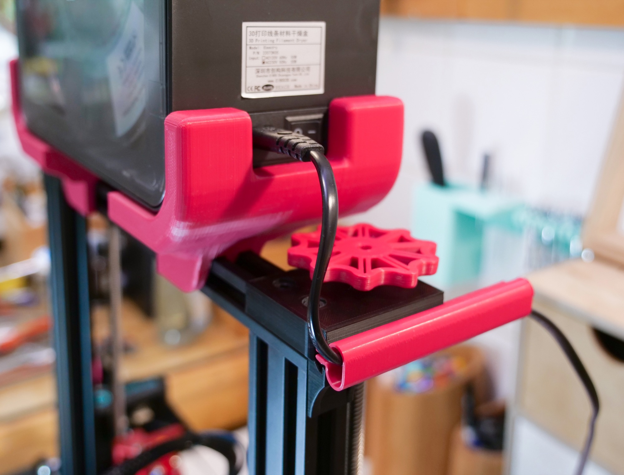 Right Side Z-Stabilizer with Cable Guide for Dual-Z Ender 3 by Polly ...