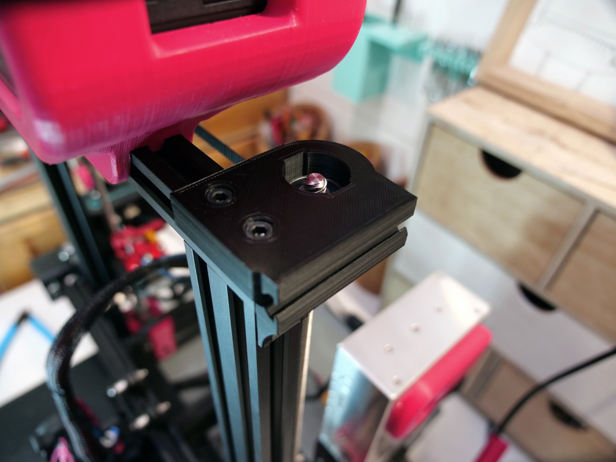 Right Side Z-Stabilizer with Cable Guide for Dual-Z Ender 3 by Polly ...