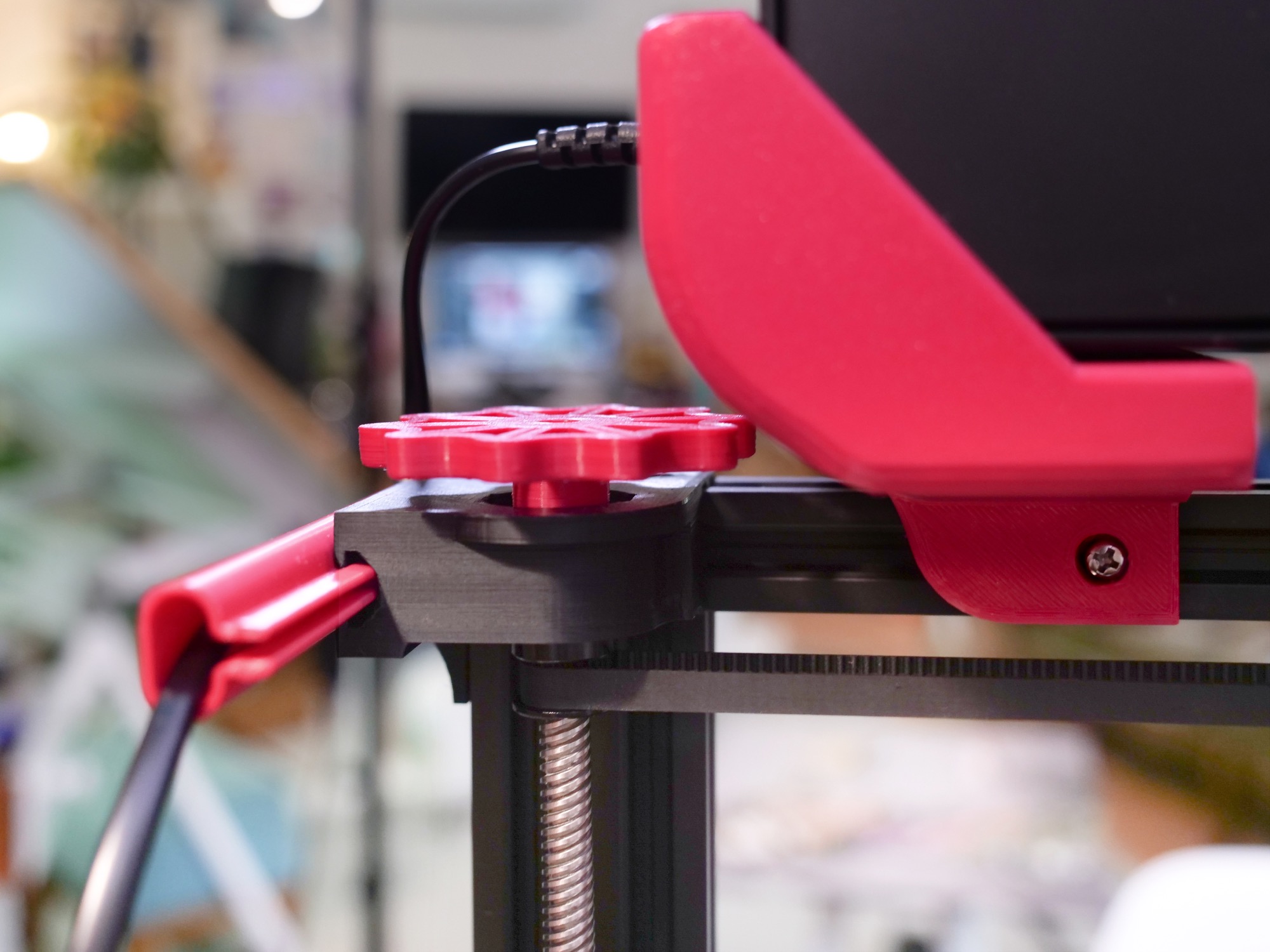 Right Side Z-Stabilizer with Cable Guide for Dual-Z Ender 3 by Polly ...