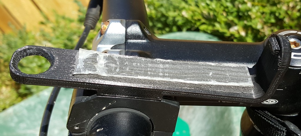 Just the bracket of garmin 60 CSx bike mount by Nikonilex | Download ...