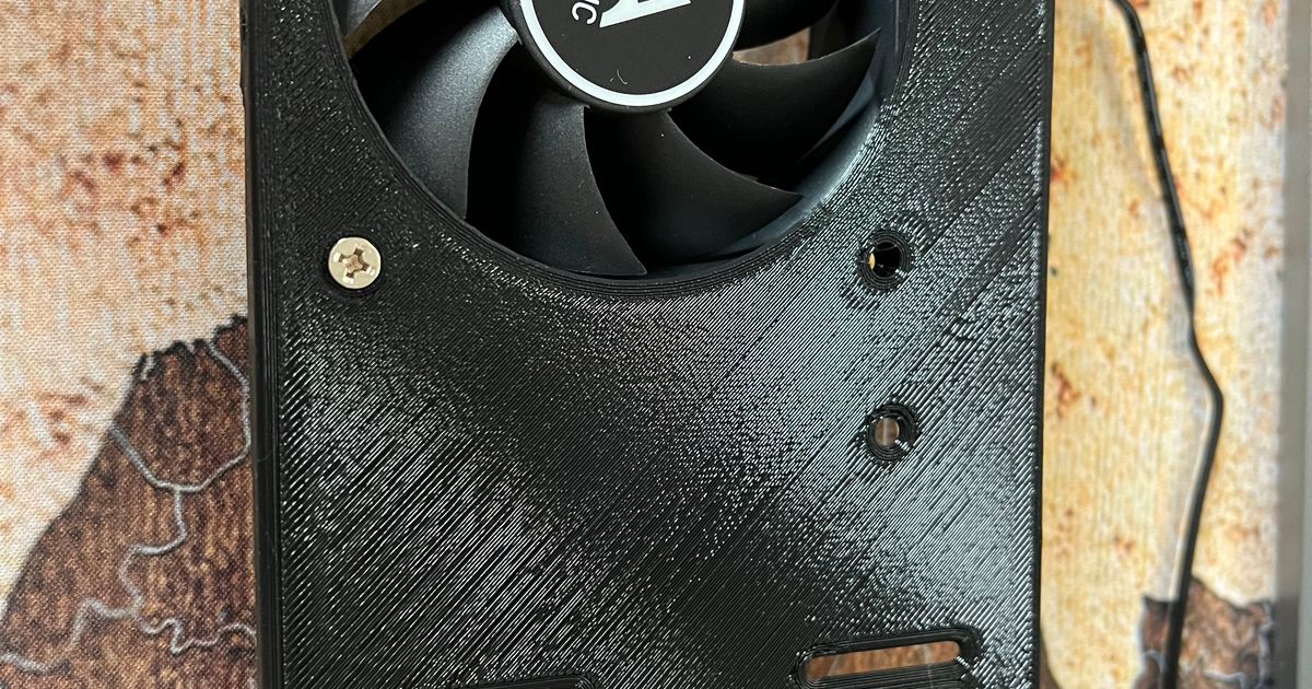 SOVOL SV06 PSU case cover for silent 80 mm fan and step-down converter ...