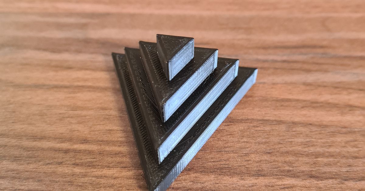 Triangle template by Rene | Download free STL model | Printables.com