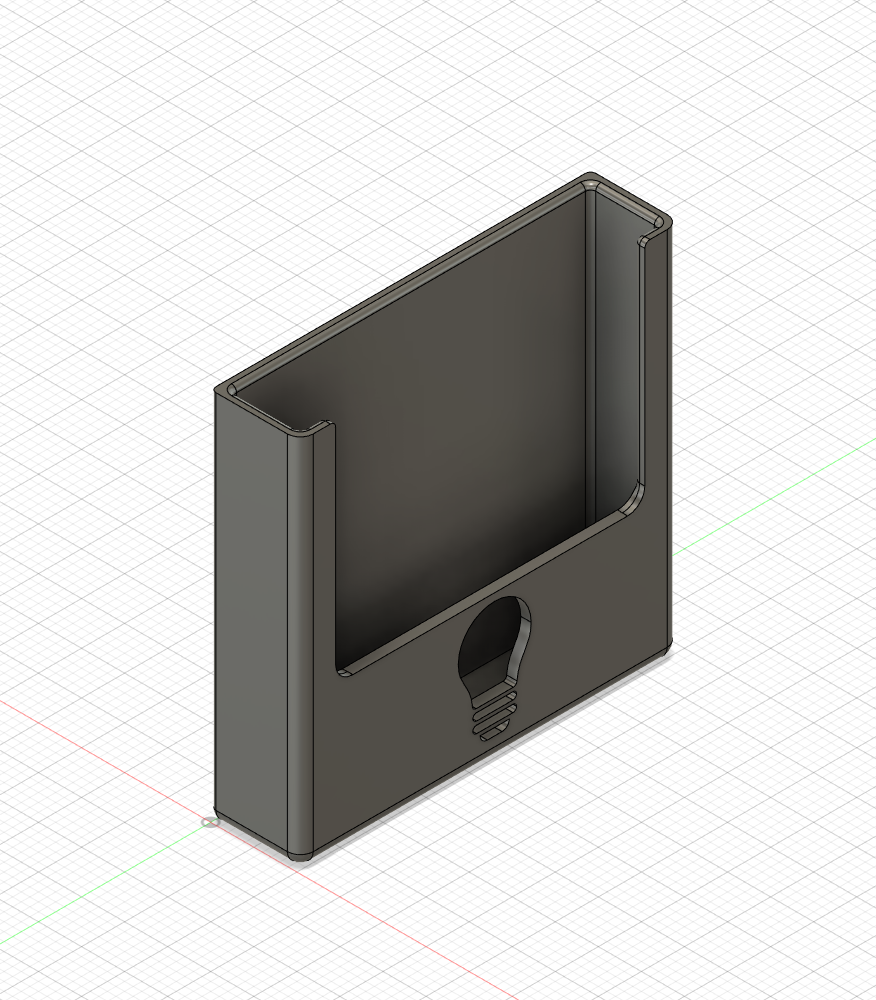 LED remote control holder by YuriO | Download free STL model ...