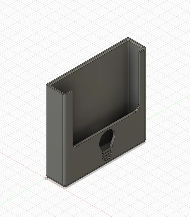 LED remote control holder by YuriO | Download free STL model ...