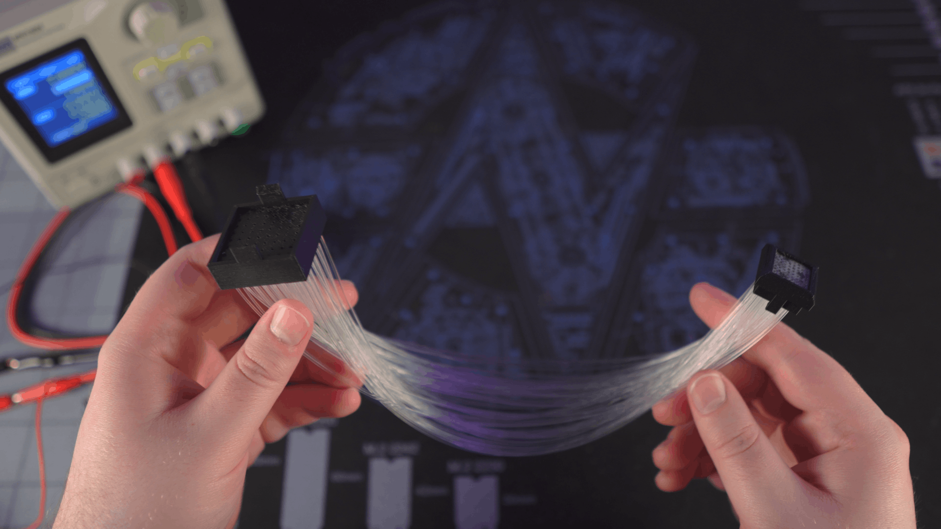 Fiberoptic Dot-Matrix-Display by Null Builds | Download free STL model ...