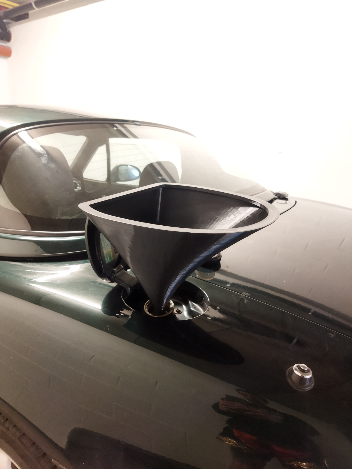 Gasoline Funnel (Offset center) - MX5 Miata NB & Others by ap ...