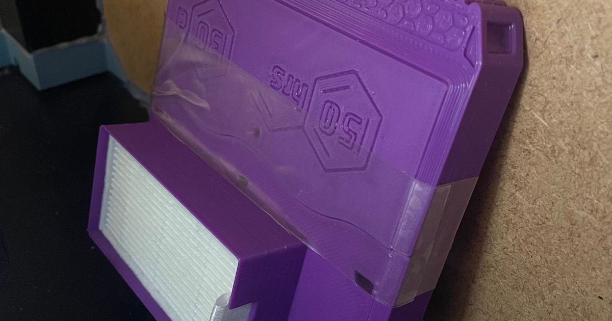 HEPA Nevermore Duo V5 Lid (HEPA Filter addon) - source included by ...