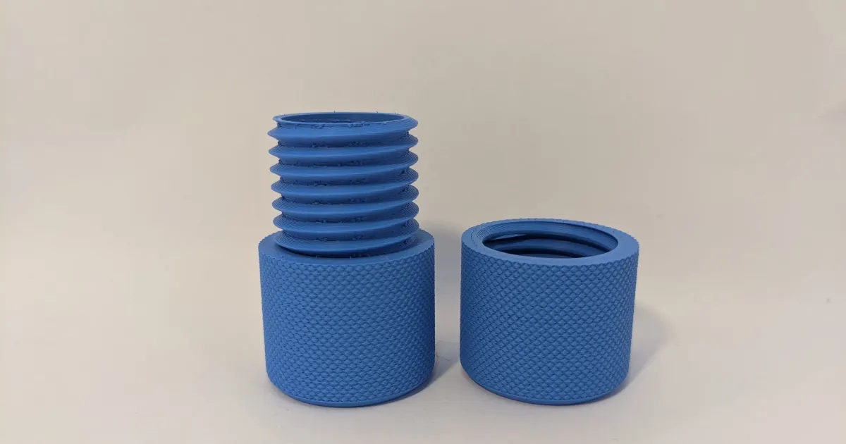 Knurled Blockmit Stackbox by Go Brrr | Download free STL model ...