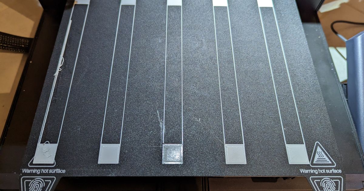 Parametric Z Offset Calibration Print By Ventrue3000 Download Free