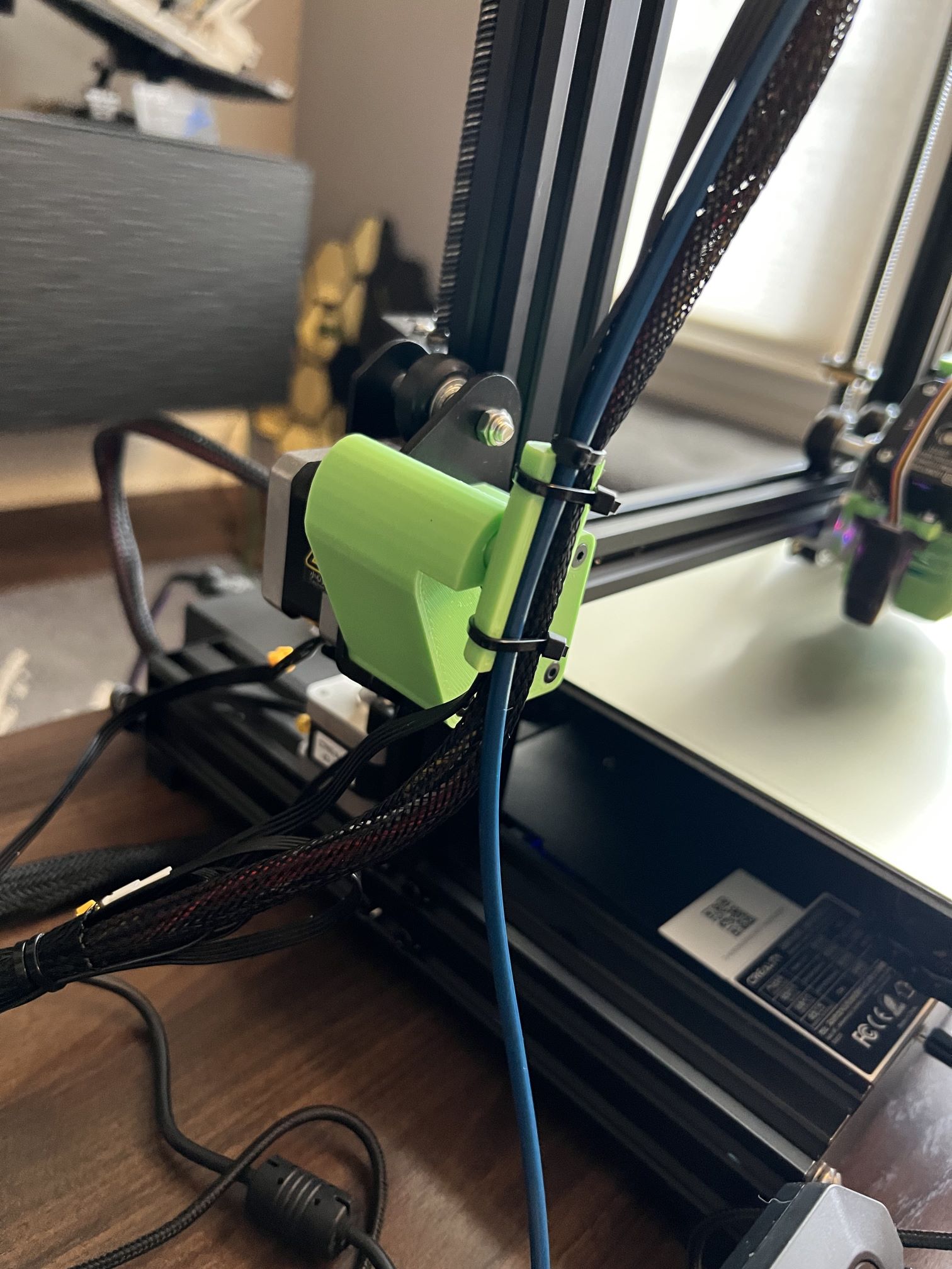 Combined Cable/Bowden Tube Swivel and X Axis Limit Switch Cover for ...