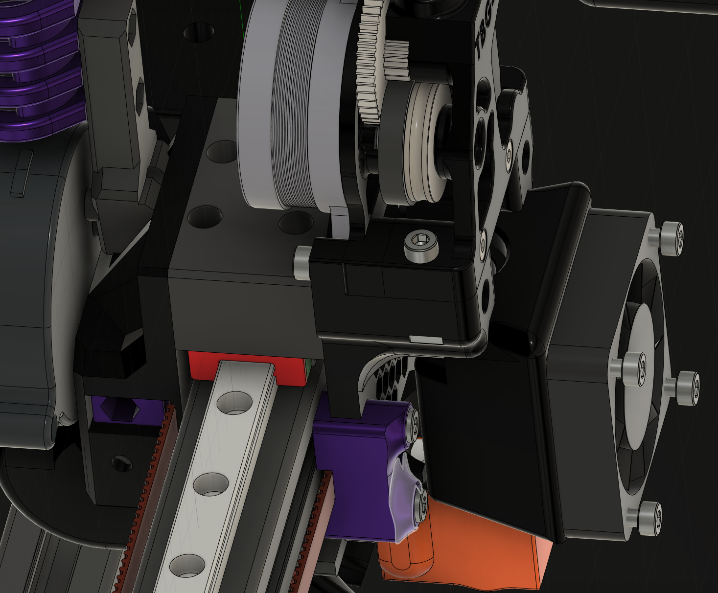 Trianglelab TBG-S Carriage BLV Cube by Clock_Watchdog | Download free ...