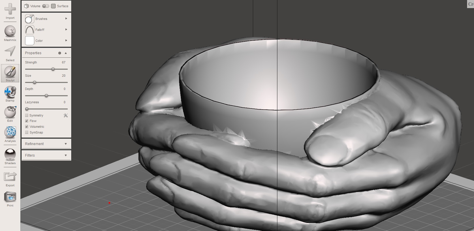 Catch all your stuff bowl by Kennethshawn1986 | Download free STL model ...