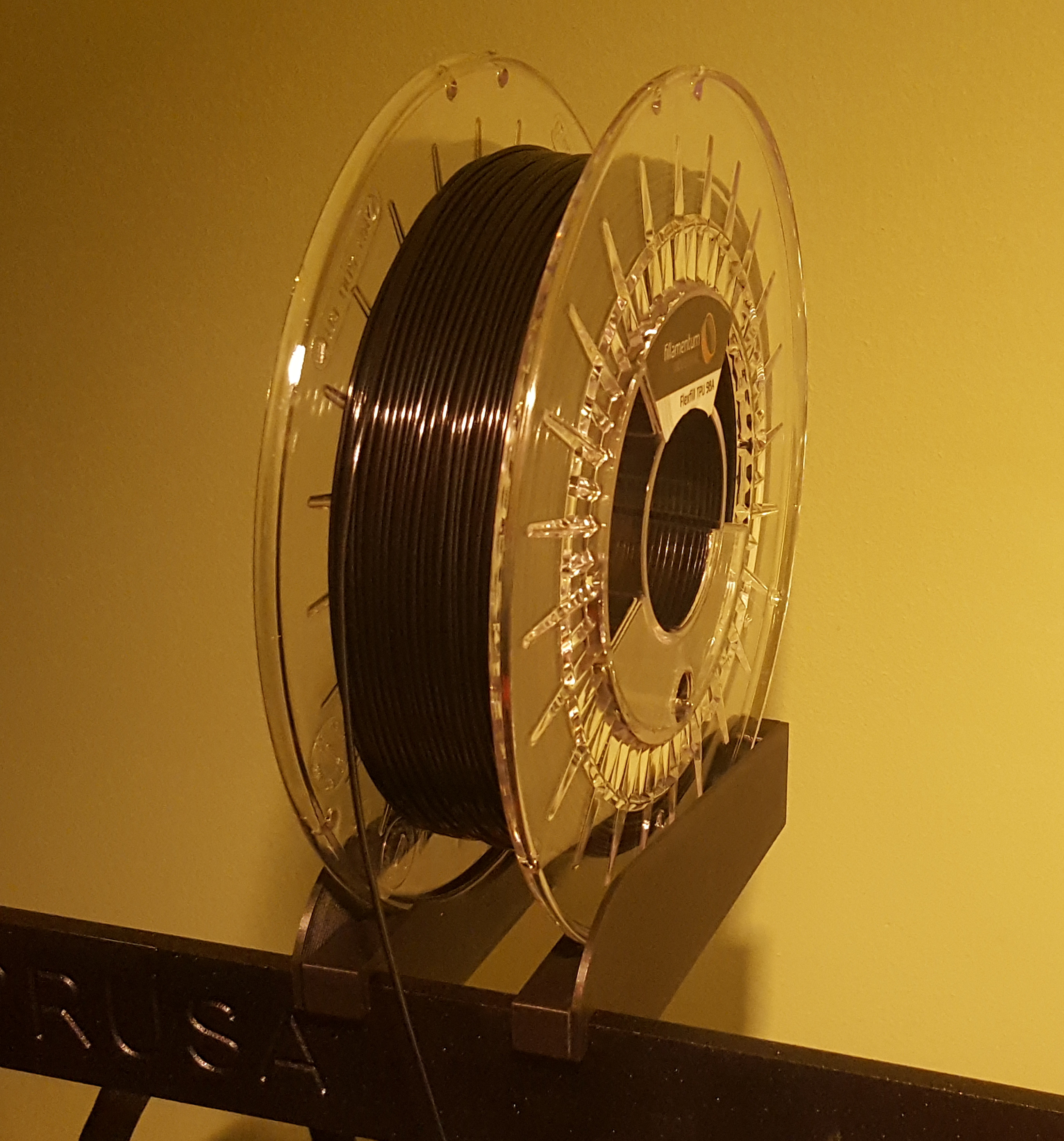 MK3S+ smooth rolling parametric spool holder with optional bearings by ...