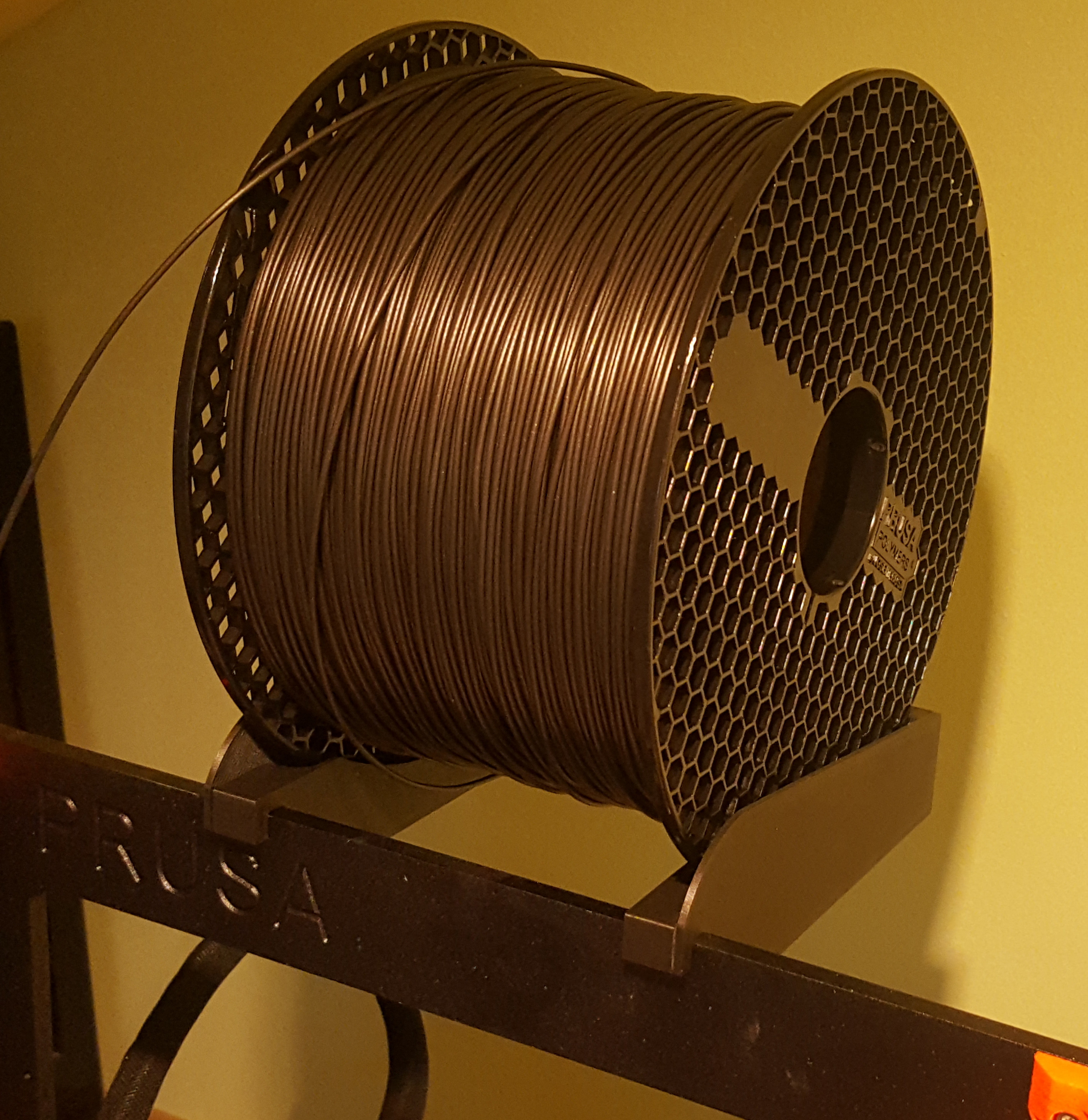 MK3S+ smooth rolling parametric spool holder with optional bearings by ...