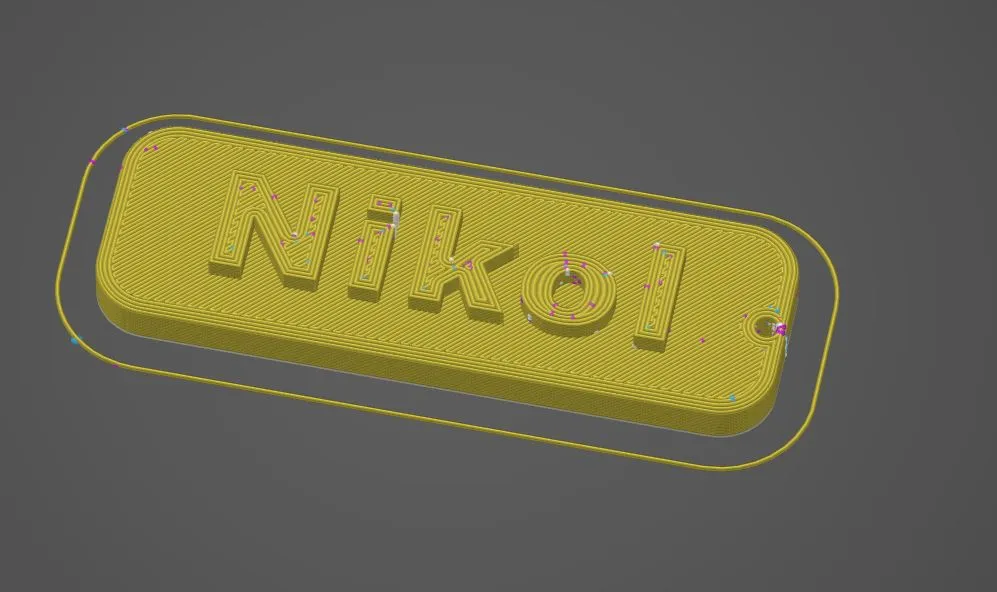 Name plate by Misko1987 | Download free STL model | Printables.com