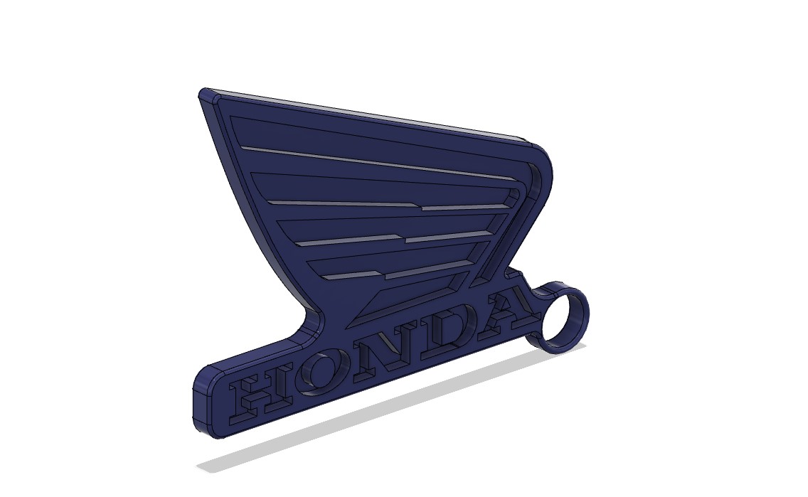 Honda keychain by Jakub Dvořák | Download free STL model | Printables.com