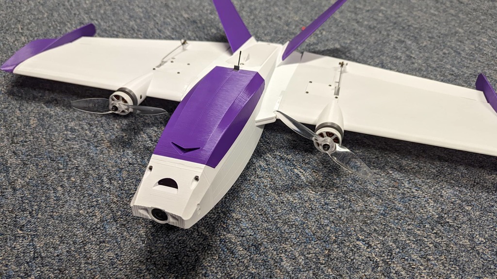 Sabre 3D Printed Wing Parts by mouseFPV | Download free STL model ...