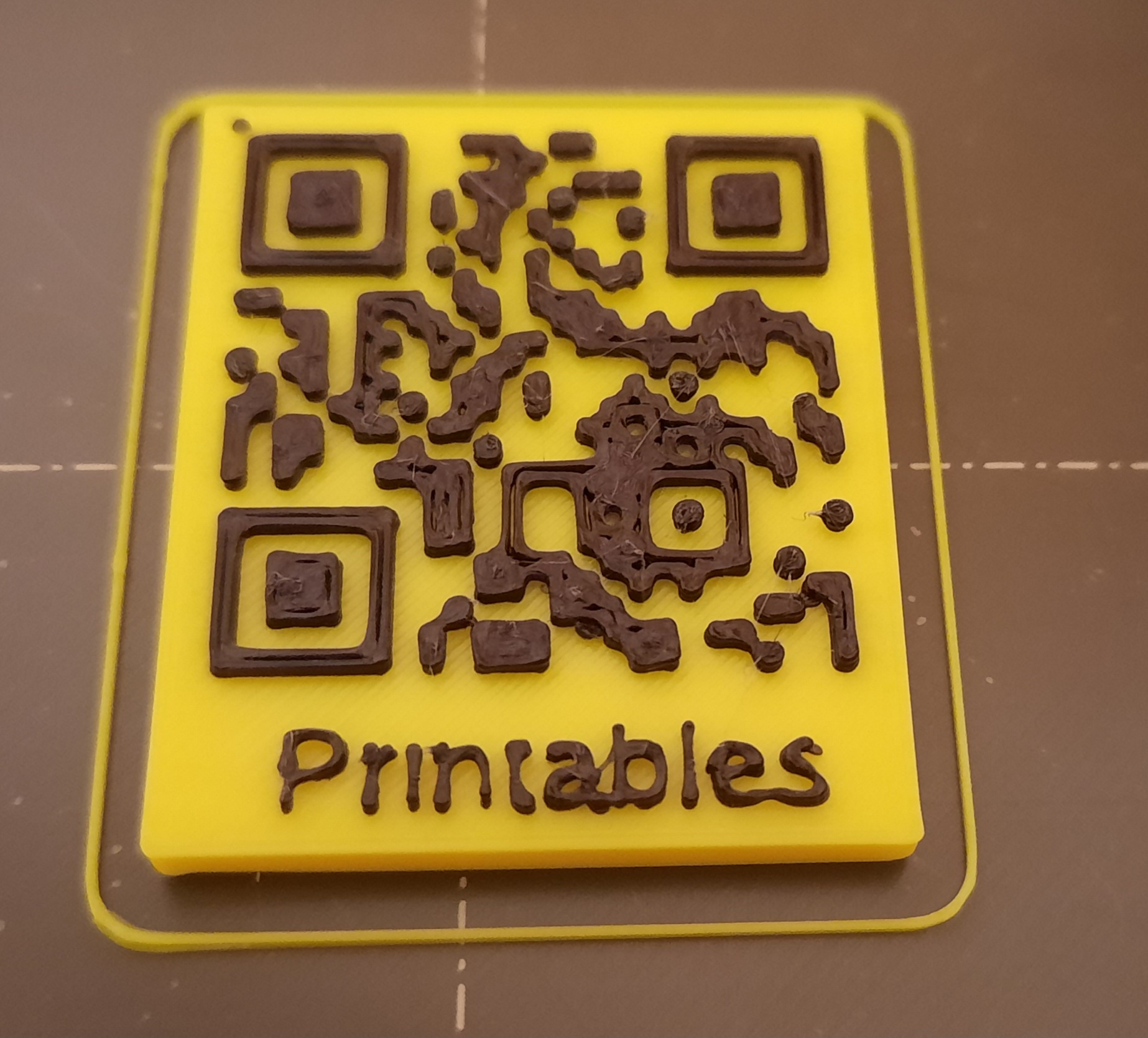 Fully configurable QR-Code plate with OpenSCAD by Mike_GKA | Download ...