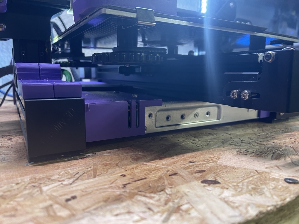 Ender 3 Pro Front Mount PSU Adapter Kit by balthisar | Download free ...