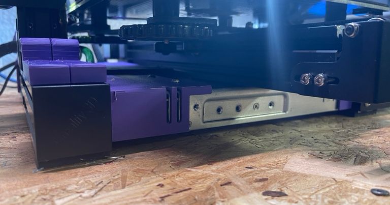 Ender 3 Pro Front Mount PSU Adapter Kit by balthisar | Download free ...