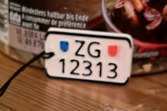 Number Plate by laura.gautschi | Download free STL model | Printables.com