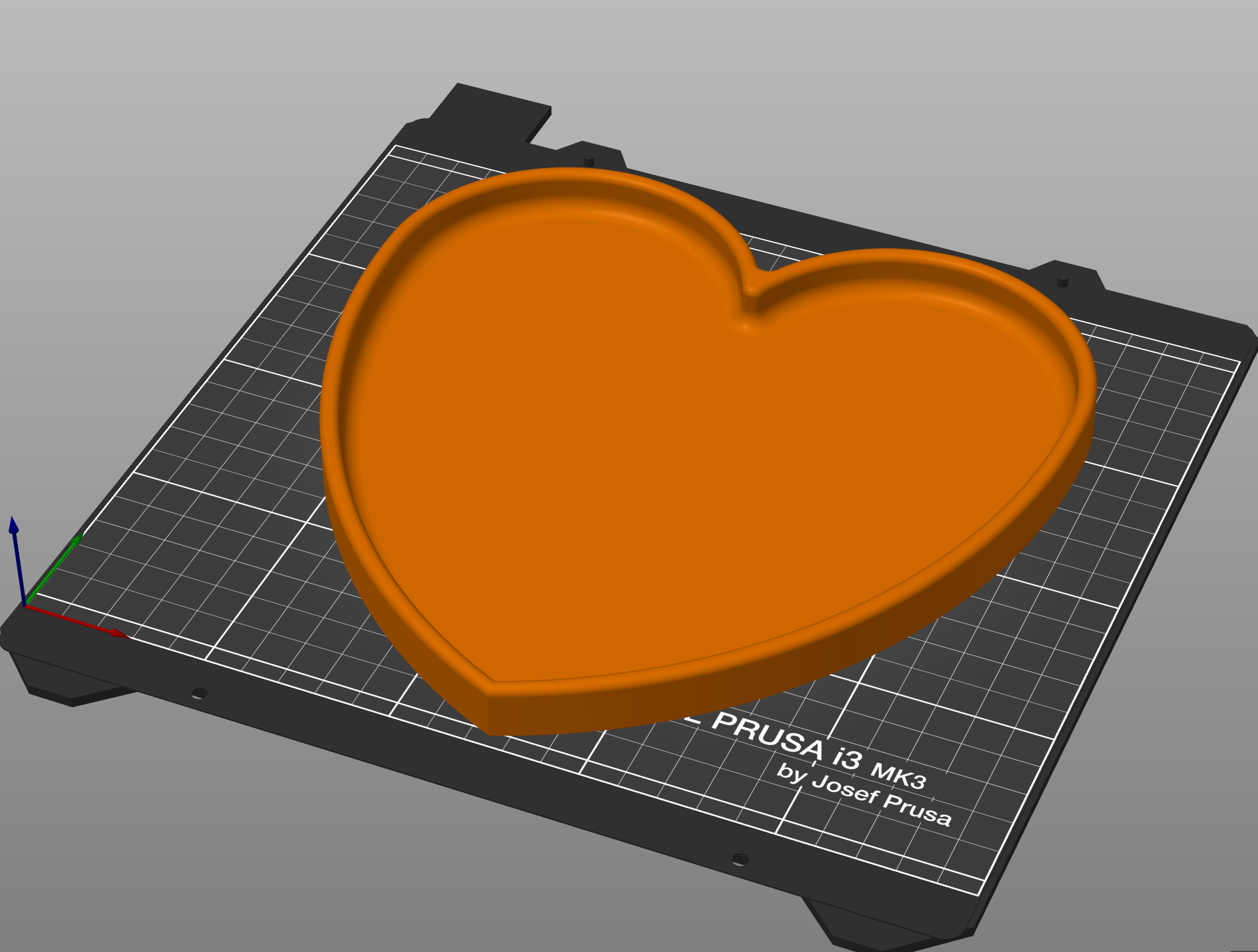 Heart tray. by scrappy79 | Download free STL model | Printables.com