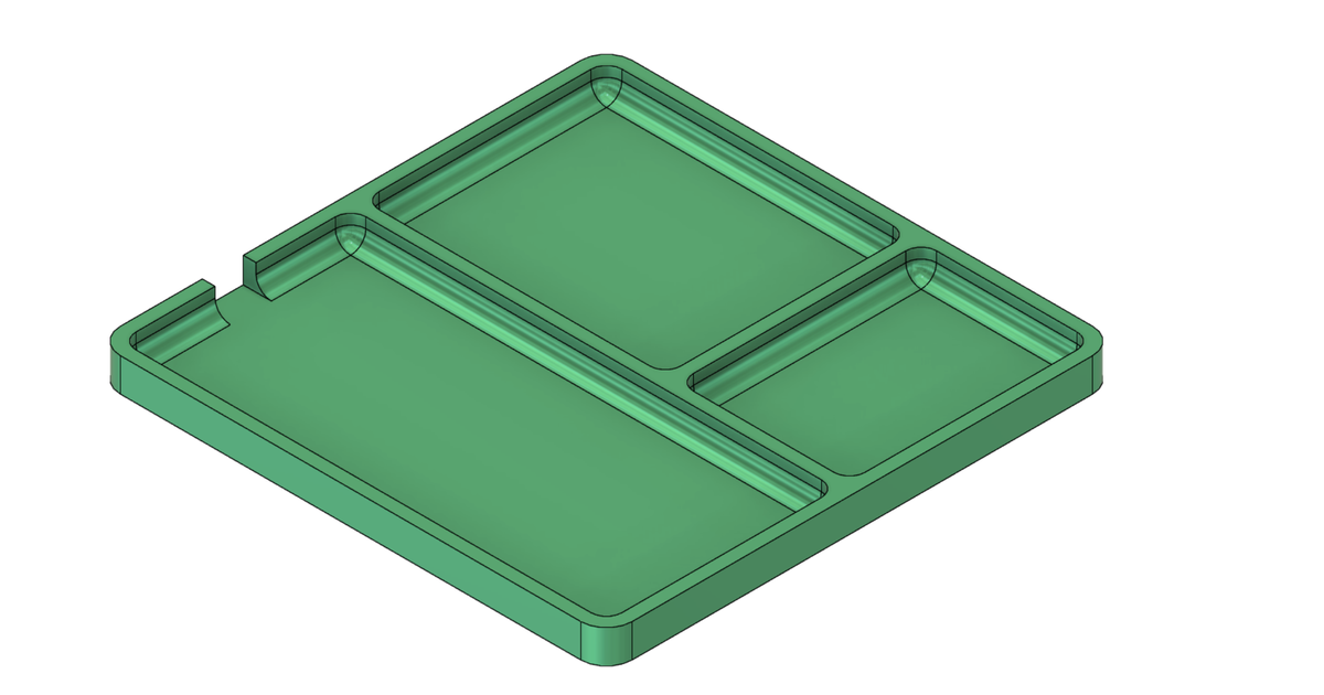 Valet Tray by Leonard | Download free STL model | Printables.com