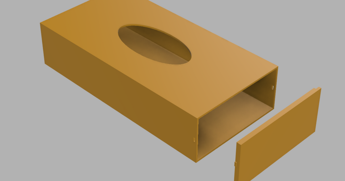 Tissue Box by TK-Designs | Download free STL model | Printables.com