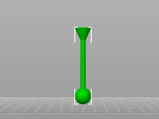 .625 Caliber Blunt Dart for Blowgun by Evan Looney | Download free STL ...