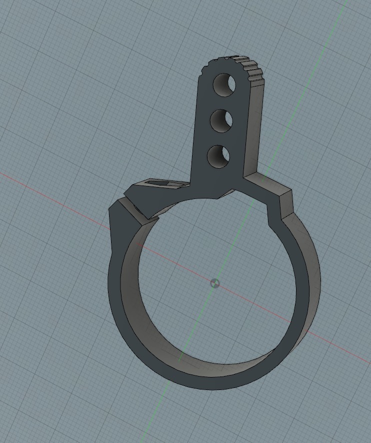 Customizable Scope Throw Lever by MVasilakis | Download free STL model ...