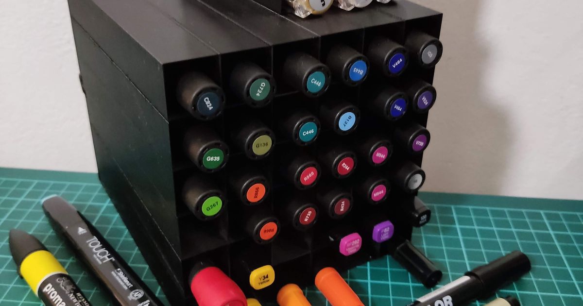 Modular marker stand by fanouscz | Download free STL model | Printables.com