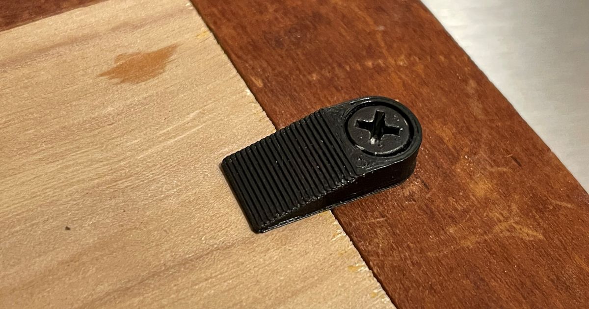 Picture Frame Turn Button (Backing Clip) by AverageYo | Download free ...