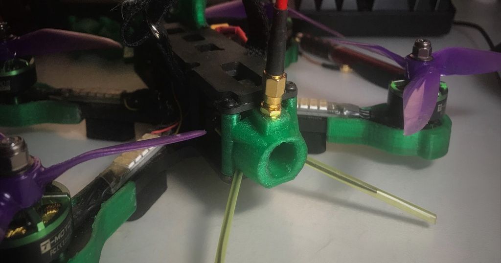 QAV-R 2 Slam Antenna Mount by donnievaz | Download free STL model | Printables.com