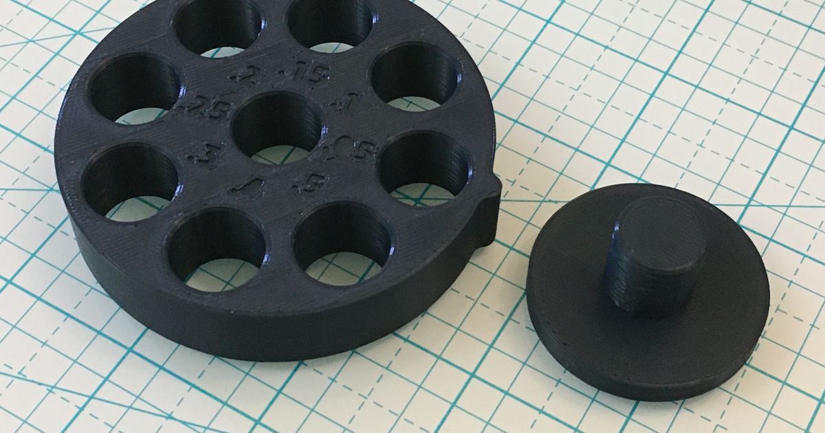 Cylindrical Clearance Test by Chya | Download free STL model ...