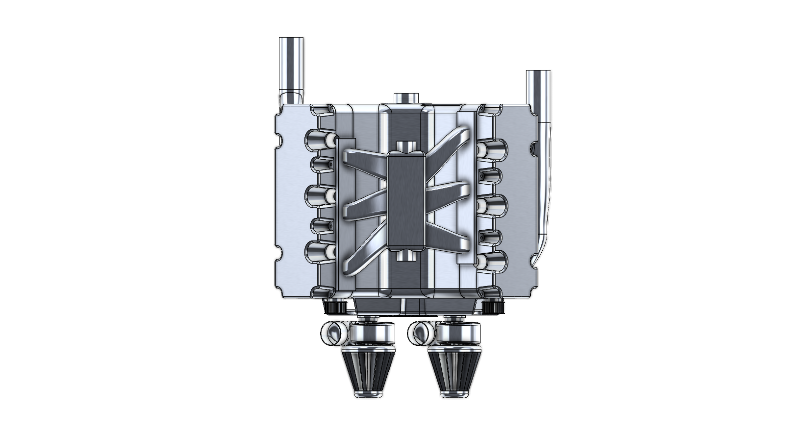 Engine V6 by Mechanical Stuff | Download free STL model | Printables.com