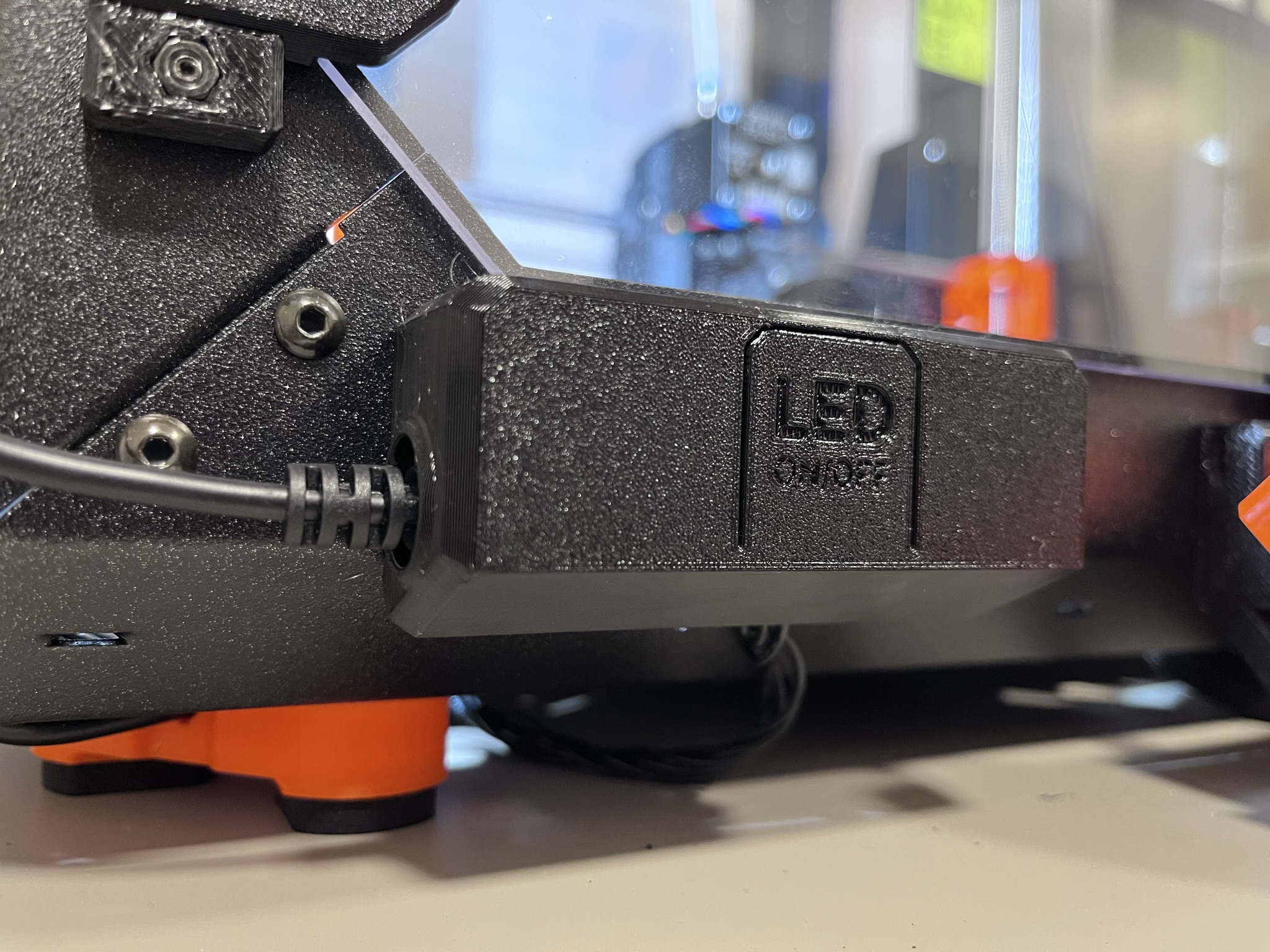 Light big button cover only - Original Prusa Enclosure Basic board ...