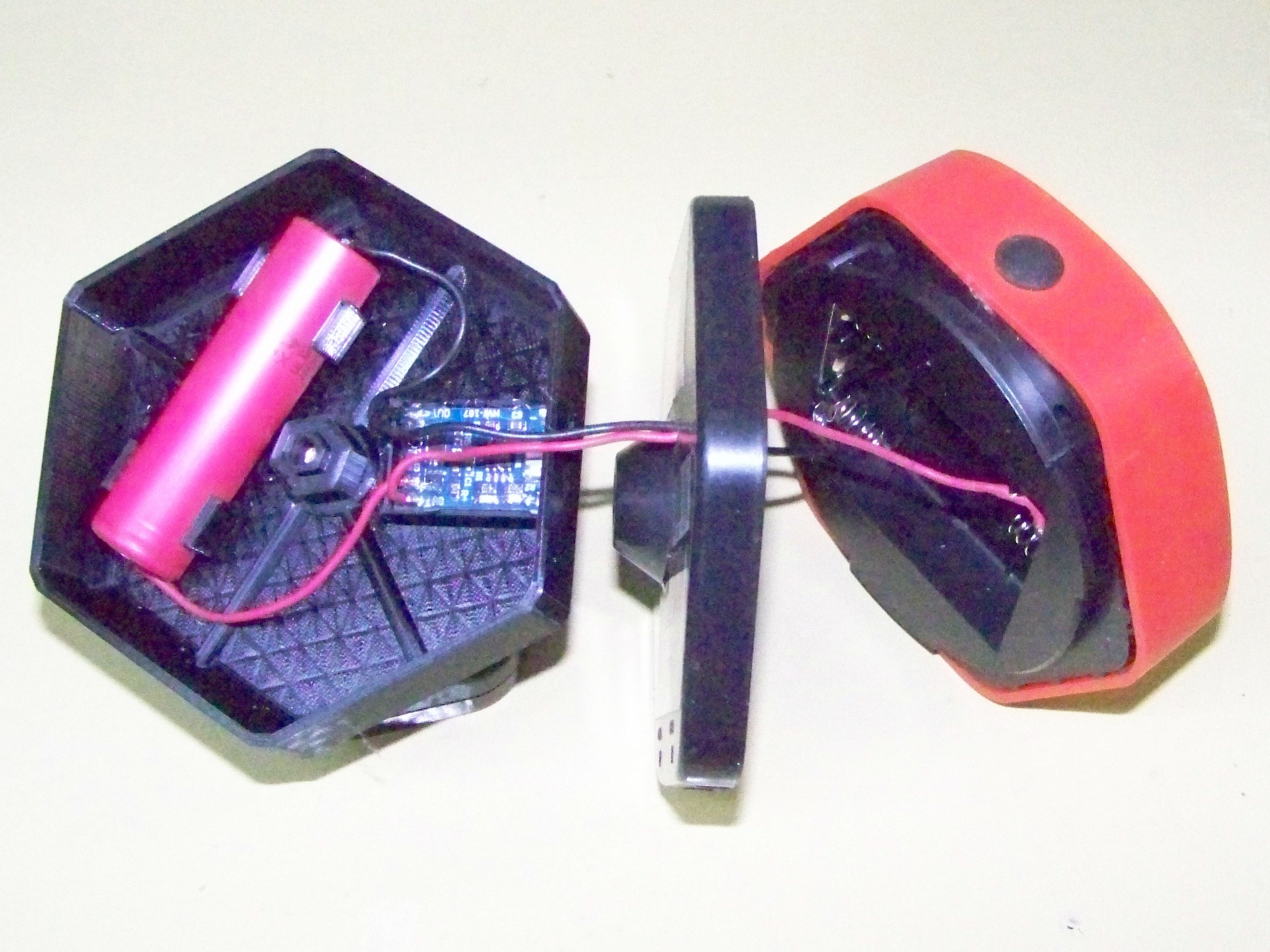 Harbor Freight Hex Shaped Work Light 18650 Mod by JEO | Download free ...