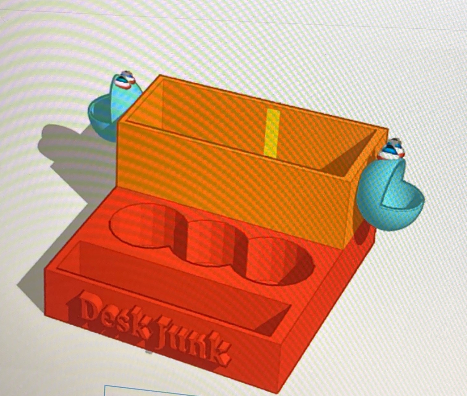 Desk Junk Organizer by SheldonErica | Download free STL model ...