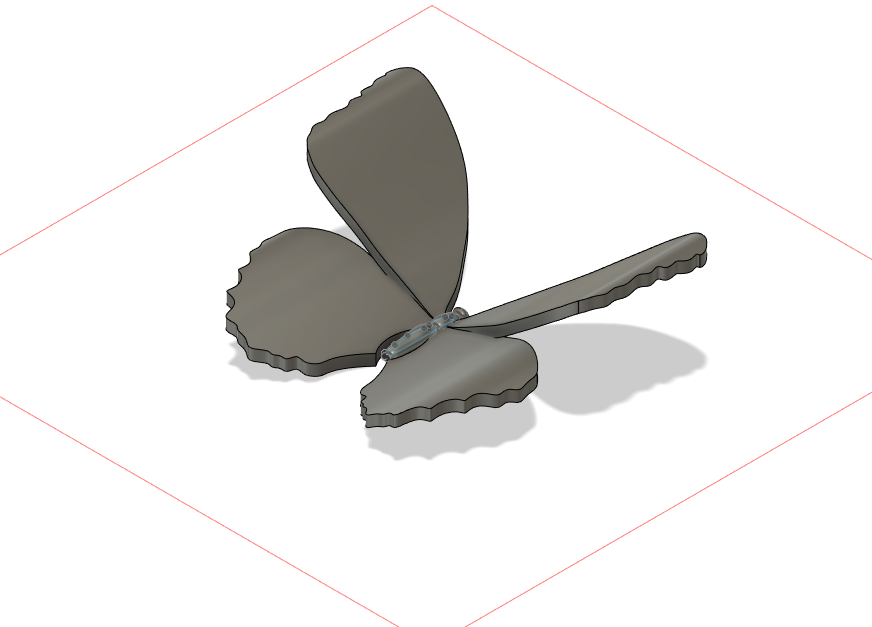 Butterfly Cake Decorations by StarlightAR | Download free STL model ...