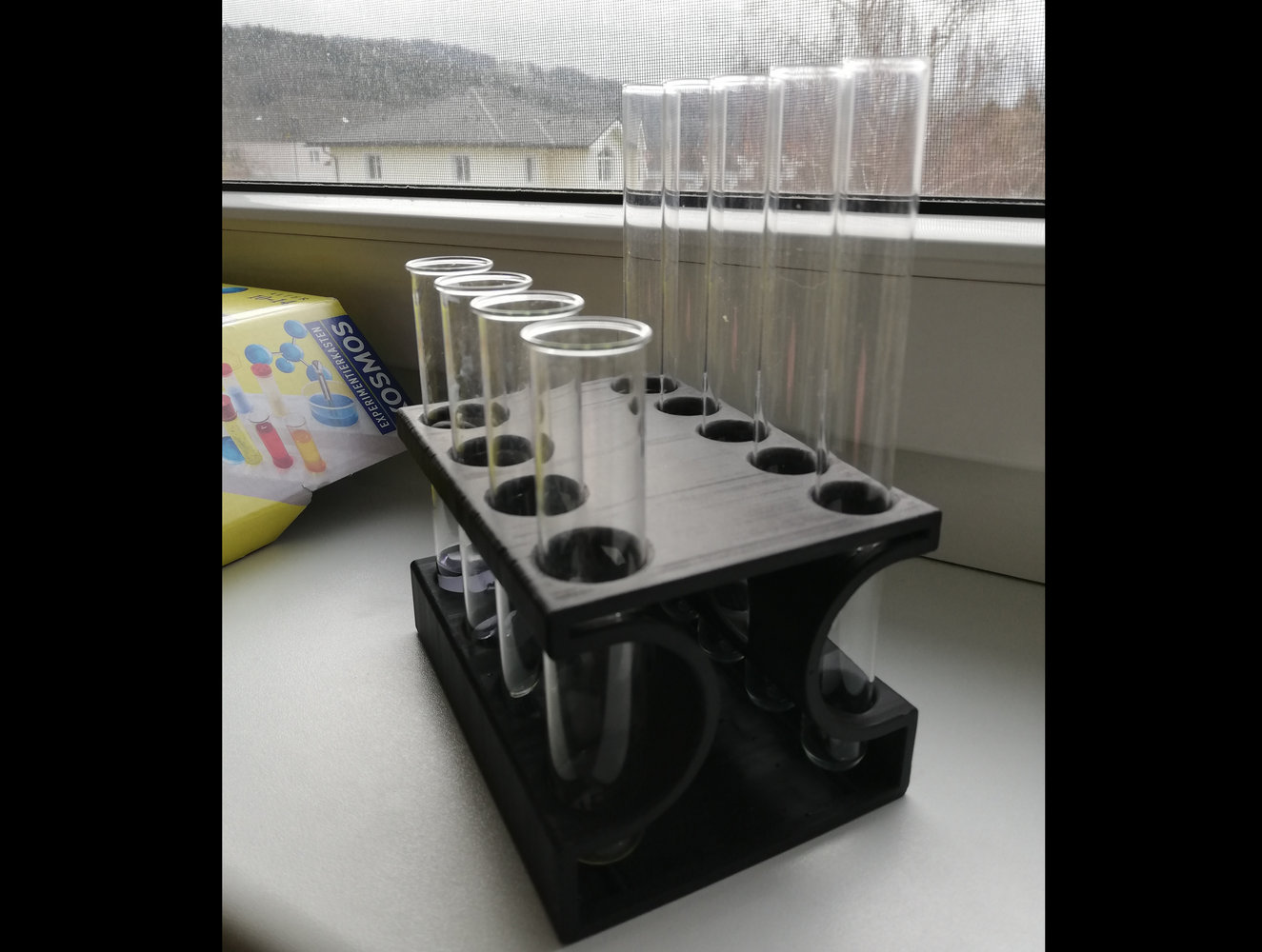 Test tube rack by takara | Download free STL model | Printables.com