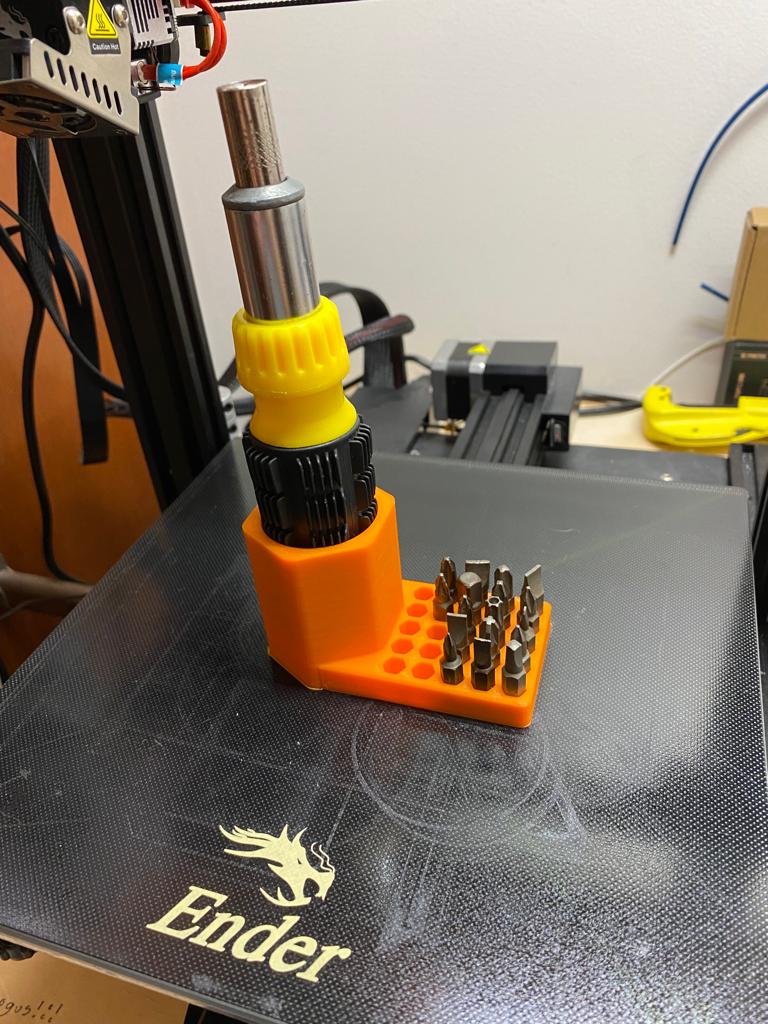 hex screw bit holder by JMOF 04 | Download free STL model | Printables.com